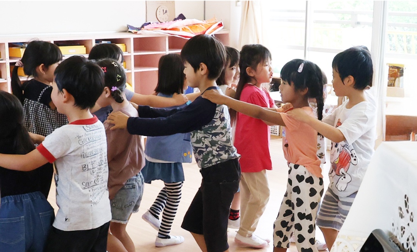 園での生活 | 画図幼稚園 | 学校法人中九州学園